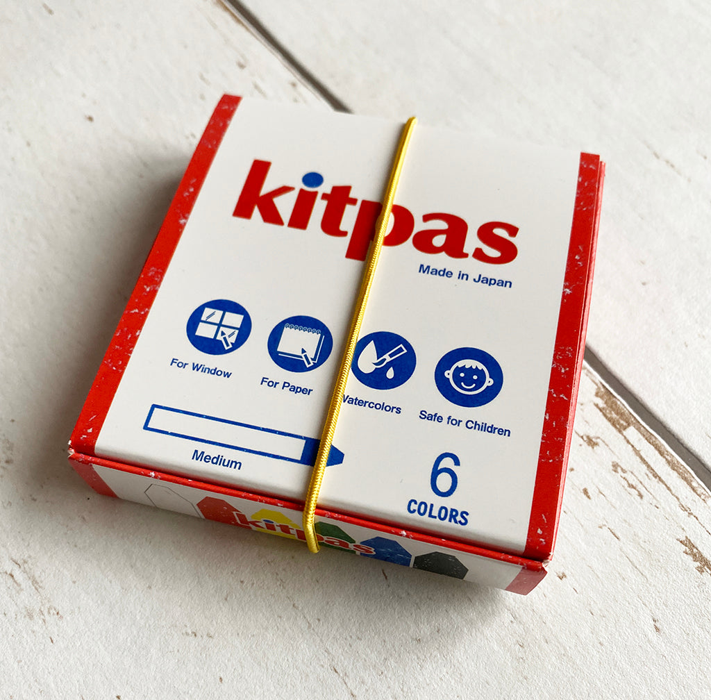 Kitpas Medium 6 Crayons — Lisa Stickley Studio