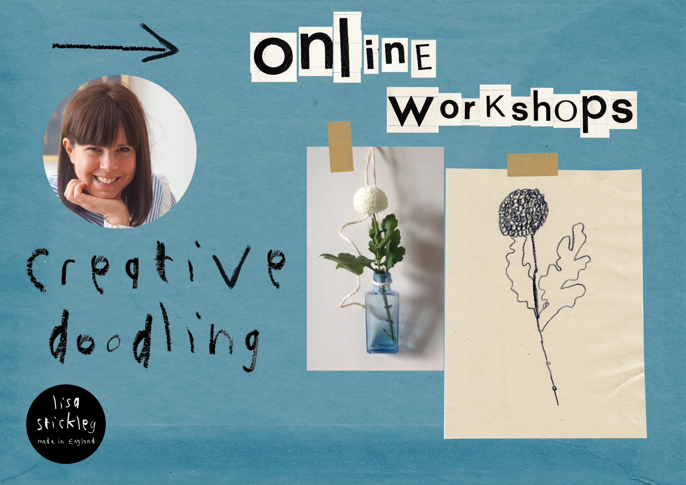 Creative dOOdling - Online Workshops — Lisa Stickley Studio