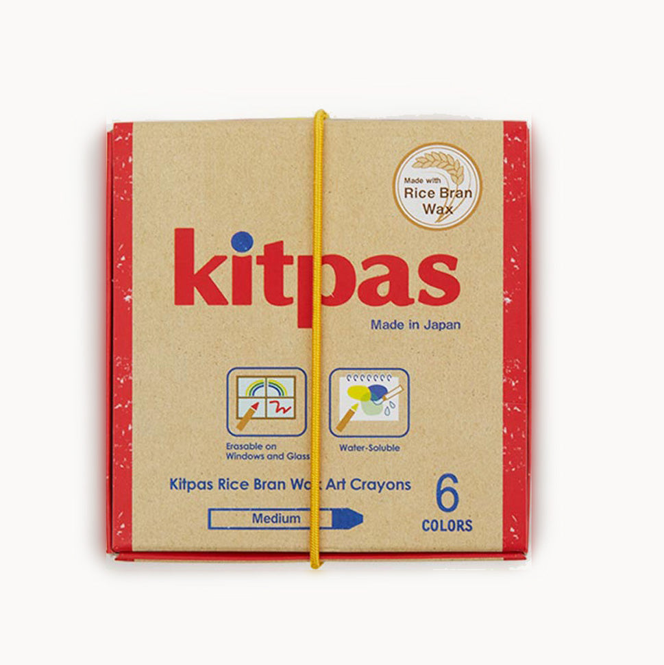 Kitpas Medium 6 Crayons — Lisa Stickley Studio